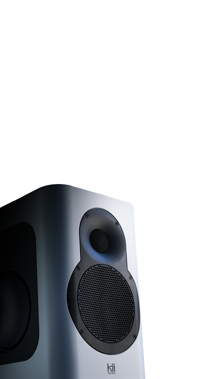Kii SEVEN Studio Monitors | Compact Active Speakers for Creators